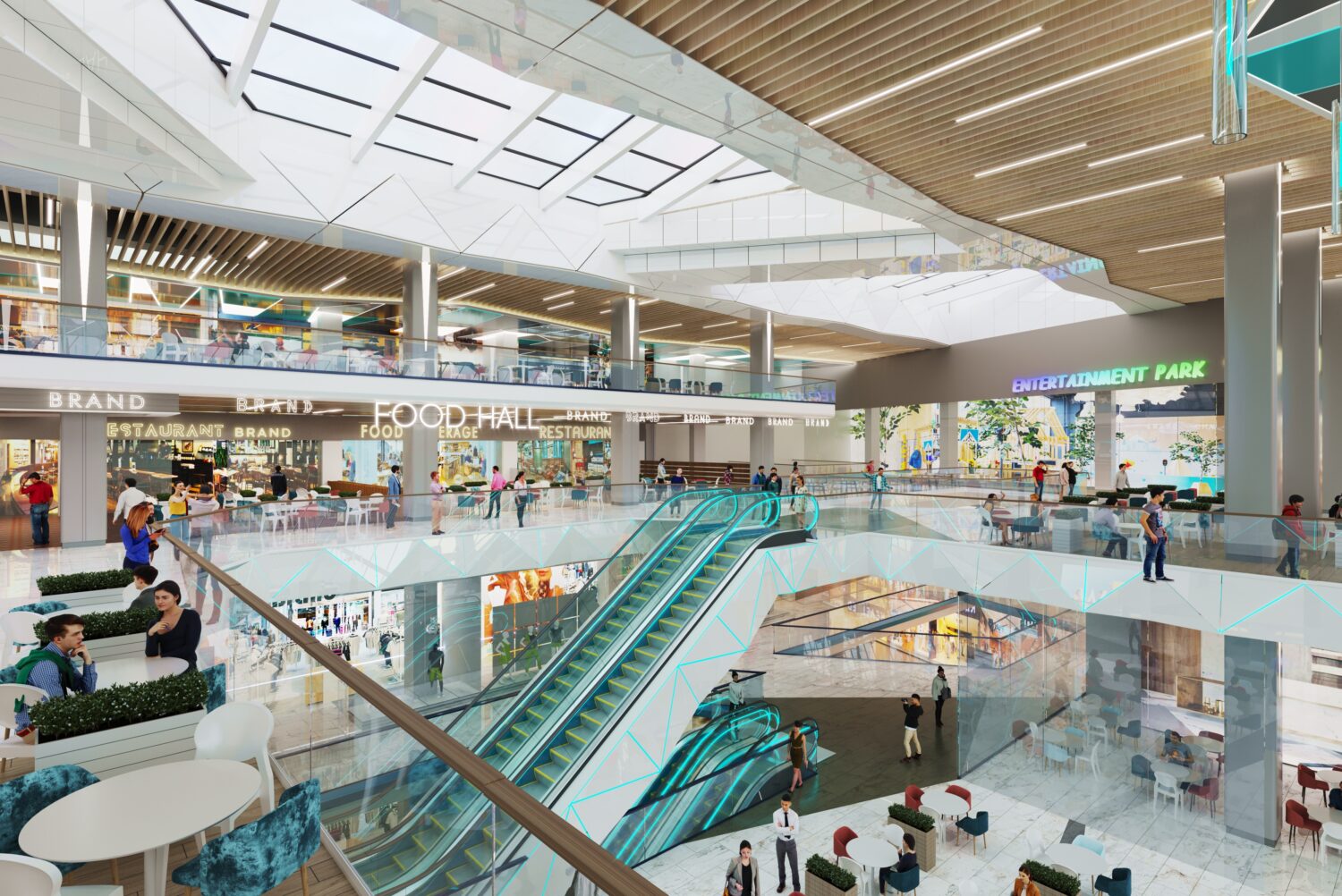 Как будет выглядеть ТРЦ Ocean Mall после открытия. В сети появилось ...